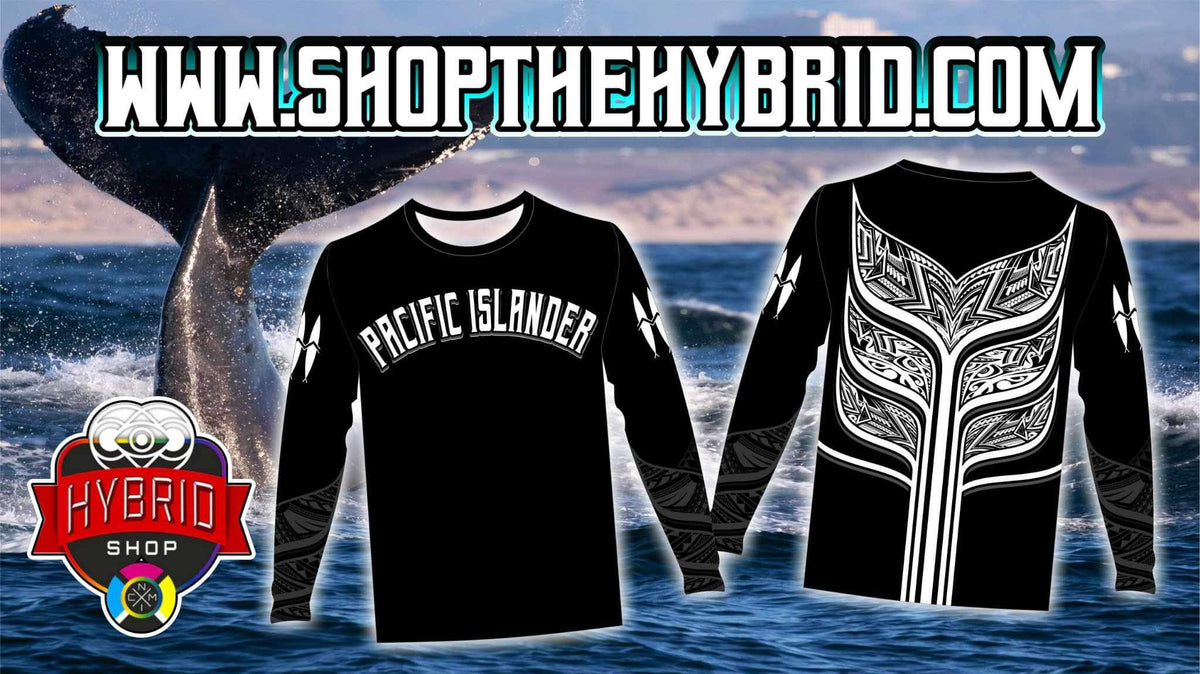 PACIFIC ISLANDER - WHALE TAIL (LONG SLEEVE) – ShopTheHybrid